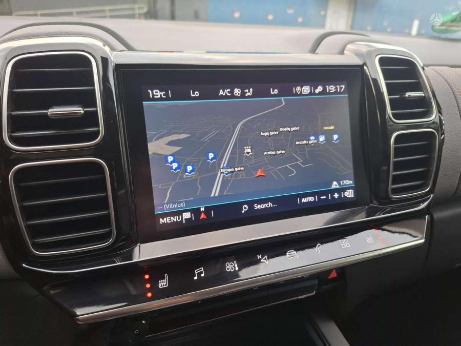 Grey Citroen C5 Aircross 2019 in Vilnius, with an engine capacity of 1.50 L and mileage of 218 thousand km for 10900 €, photo 22 on AUTOMOTO.COM.LV
