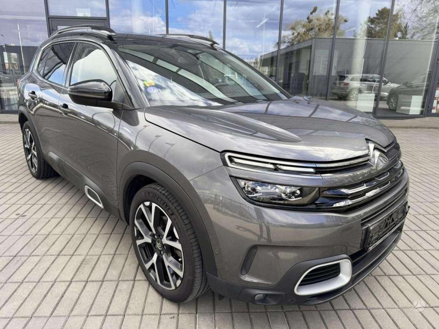 Серый Ситроен C5 Aircross 2019 в Каунас, объемом двигателя 1.20 л и пробегом 185 тыс. км за 9900 €, фото 4 на AUTOMOTO.COM.LV