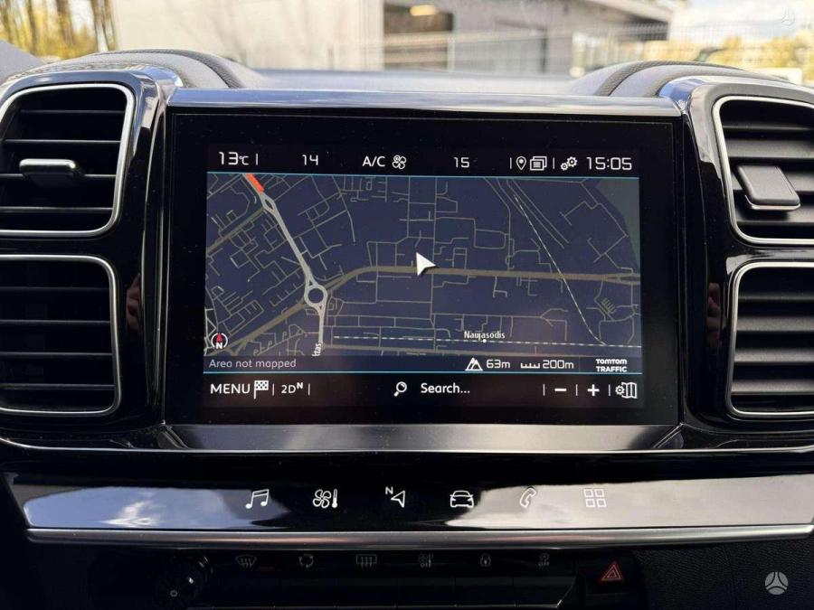 Серый Ситроен C5 Aircross 2019 в Каунас, объемом двигателя 1.20 л и пробегом 185 тыс. км за 9900 €, фото 16 на AUTOMOTO.COM.LV