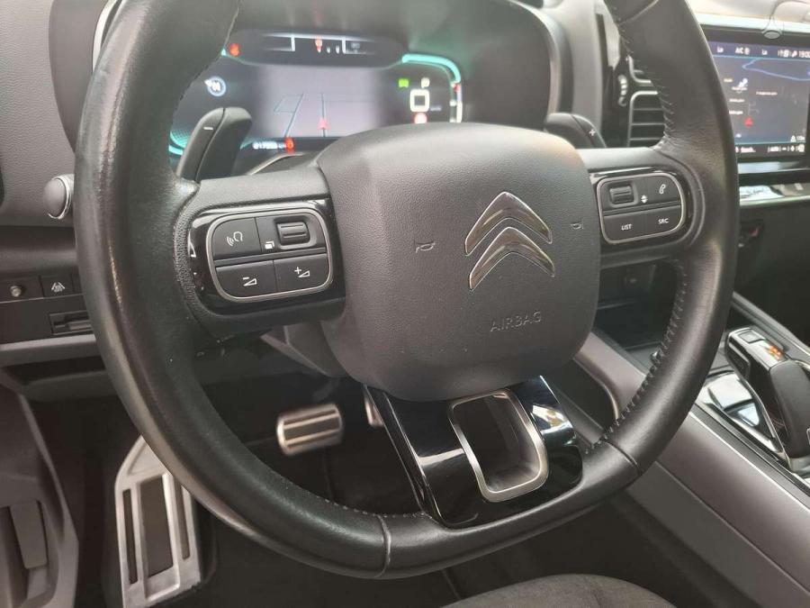 Grey Citroen C5 Aircross 2019 in Vilnius, with an engine capacity of 1.50 L and mileage of 218 thousand km for 10800 €, photo 27 on AUTOMOTO.COM.LV
