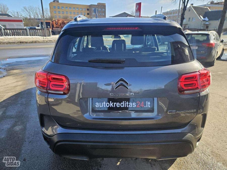 Grey Citroen C5 Aircross 2020 in Siauliai, with an engine capacity of 1.50 L and mileage of 170 thousand km for 13450 €, photo 11 on AUTOMOTO.COM.LV