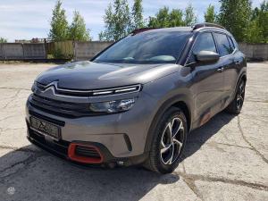 Grey Citroen C5 Aircross 2020 in Siauliai, with an engine capacity of 1.20 L and mileage of 77 thousand km for 11200 €, photo  on AUTOMOTO.COM.LV