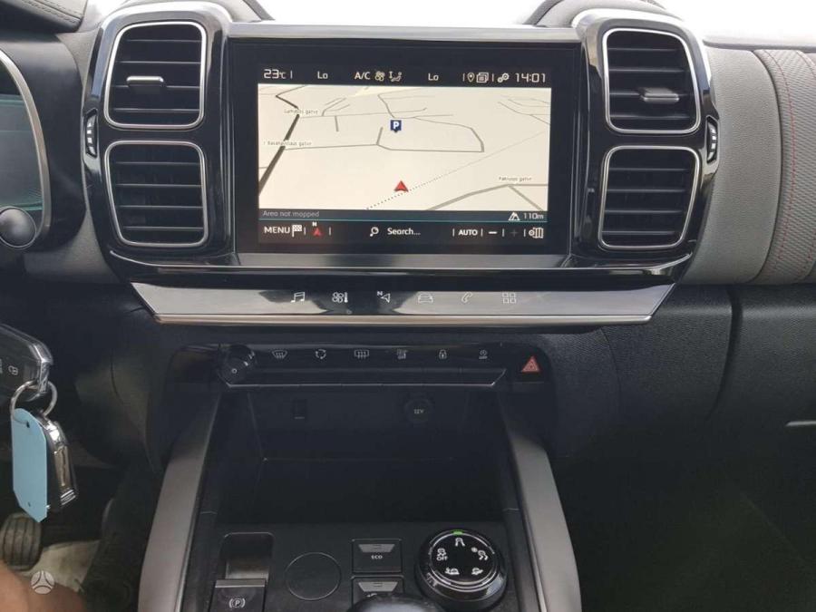 Pelēks Citroen C5 Aircross 2020 Šauļi, ar dzinēja tilpumu 1.20 L un nobraukumu 77 tūkst. km par 11200 €, foto 15 vietnē AUTOMOTO.COM.LV
