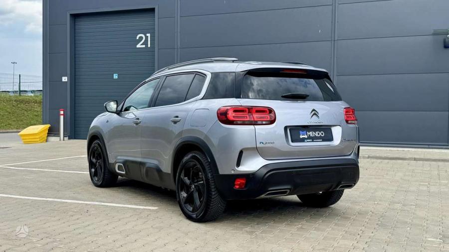 Pelēks Citroen C5 Aircross 2020 Viļņa, ar dzinēja tilpumu 1.60 L un nobraukumu 132 tūkst. km par 14490 €, foto 5 vietnē AUTOMOTO.COM.LV