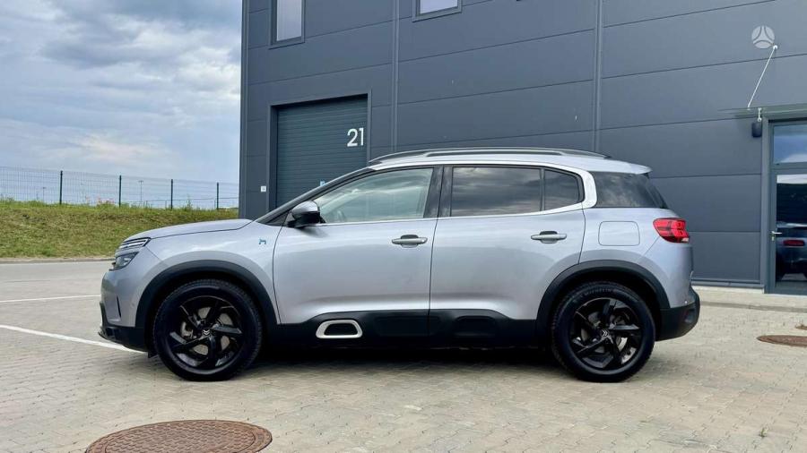 Pelēks Citroen C5 Aircross 2020 Viļņa, ar dzinēja tilpumu 1.60 L un nobraukumu 132 tūkst. km par 14490 €, foto 7 vietnē AUTOMOTO.COM.LV