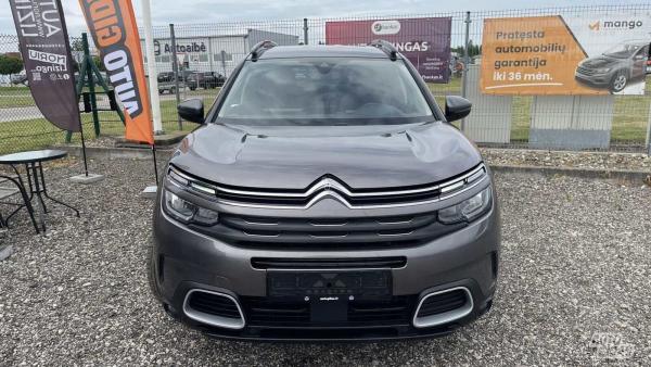 Grey Citroen C5 Aircross 2020 in Marijampole, with an engine capacity of 1.50 L and mileage of 206 thousand km for 11390 €, photo 2 on AUTOMOTO.COM.LV