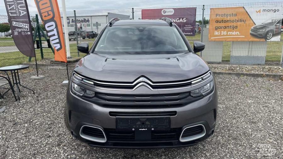Grey Citroen C5 Aircross 2020 in Marijampole, with an engine capacity of 1.50 L and mileage of 206 thousand km for 11390 €, photo 3 on AUTOMOTO.COM.LV