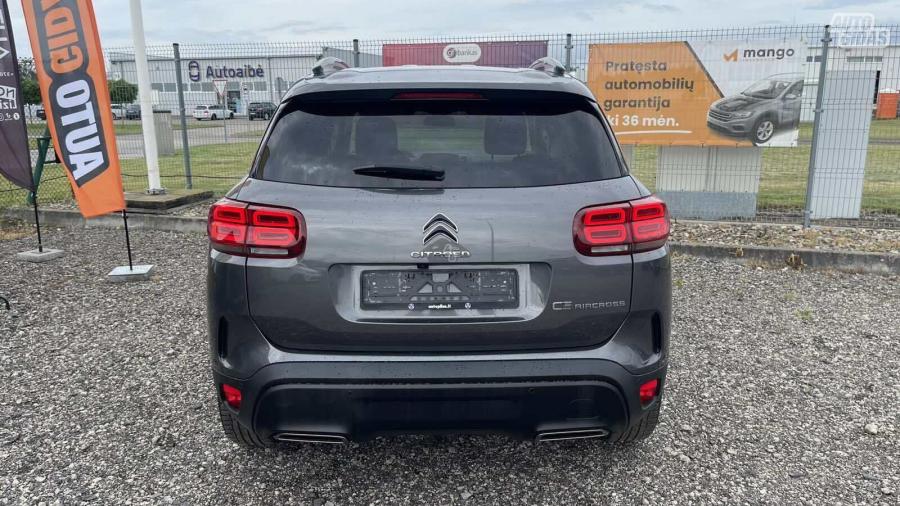 Grey Citroen C5 Aircross 2020 in Marijampole, with an engine capacity of 1.50 L and mileage of 206 thousand km for 11390 €, photo 10 on AUTOMOTO.COM.LV
