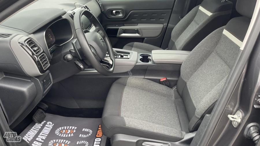 Grey Citroen C5 Aircross 2020 in Marijampole, with an engine capacity of 1.50 L and mileage of 206 thousand km for 11390 €, photo 14 on AUTOMOTO.COM.LV