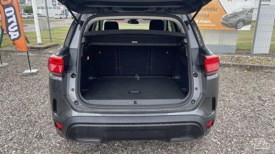 Grey Citroen C5 Aircross 2020 in Marijampole, with an engine capacity of 1.50 L and mileage of 206 thousand km for 11390 €, photo 24 on AUTOMOTO.COM.LV