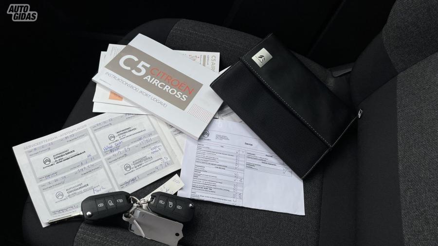 Grey Citroen C5 Aircross 2020 in Marijampole, with an engine capacity of 1.50 L and mileage of 206 thousand km for 11390 €, photo 28 on AUTOMOTO.COM.LV