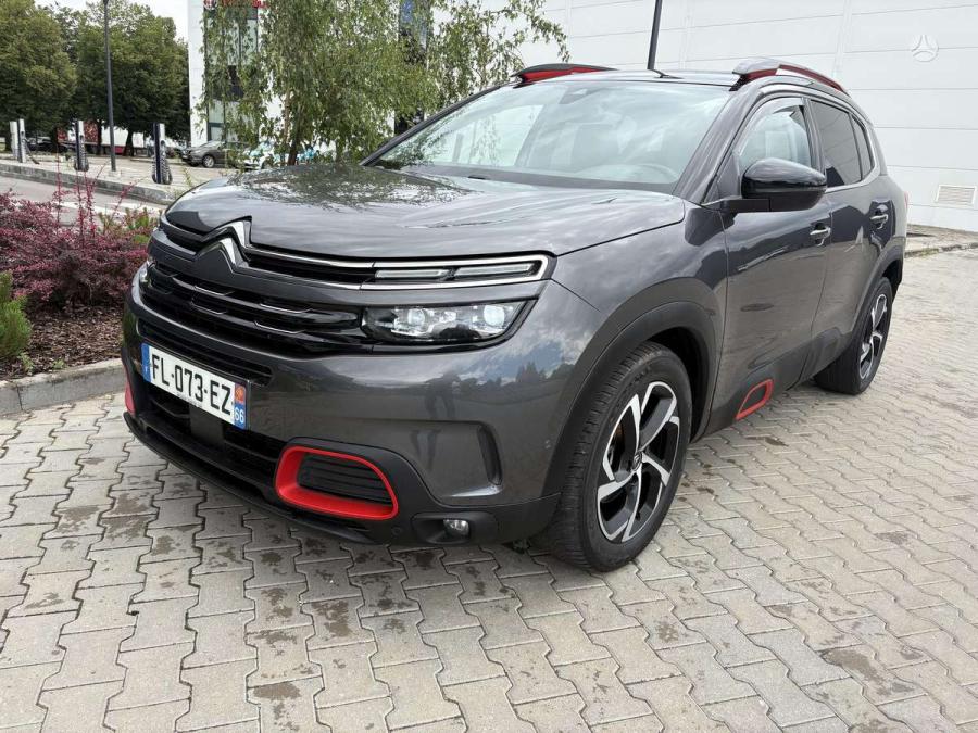 Серый Ситроен C5 Aircross 2020 в Каунас, объемом двигателя 2.00 л и пробегом 195 тыс. км за 11500 €, фото 3 на AUTOMOTO.COM.LV