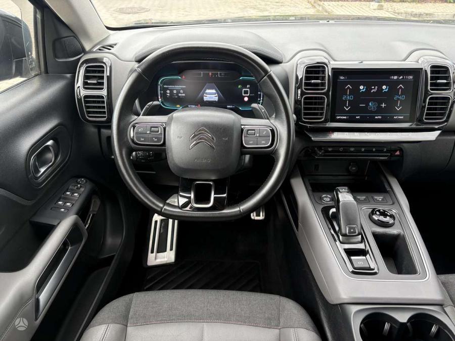 Серый Ситроен C5 Aircross 2020 в Каунас, объемом двигателя 2.00 л и пробегом 195 тыс. км за 11500 €, фото 13 на AUTOMOTO.COM.LV
