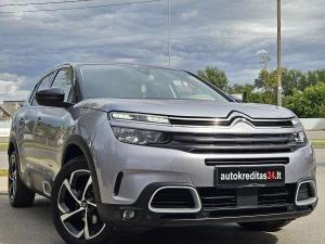 Grey Citroen C5 Aircross 2020 in Siauliai, with an engine capacity of 1.20 L and mileage of 136 thousand km for 11450 €, photo  on AUTOMOTO.COM.LV
