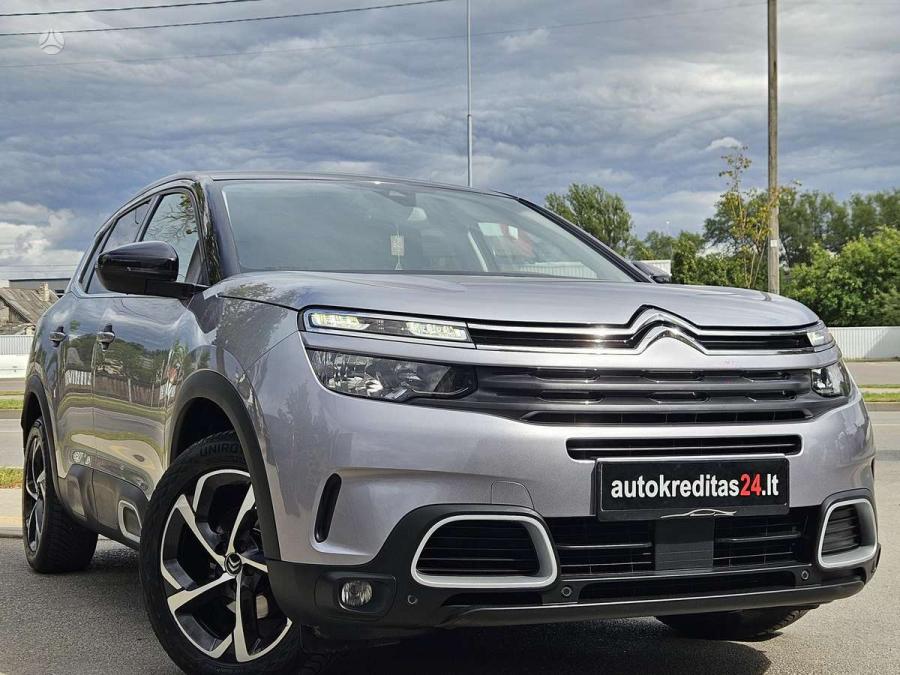 Pelēks Citroen C5 Aircross 2020 Šauļi, ar dzinēja tilpumu 1.20 L un nobraukumu 136 tūkst. km par 11450 €, foto 1 vietnē AUTOMOTO.COM.LV