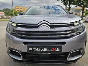 Grey Citroen C5 Aircross 2020 in Siauliai, with an engine capacity of 1.20 L and mileage of 136 thousand km for 11450 €, photo 3 on AUTOMOTO.COM.LV