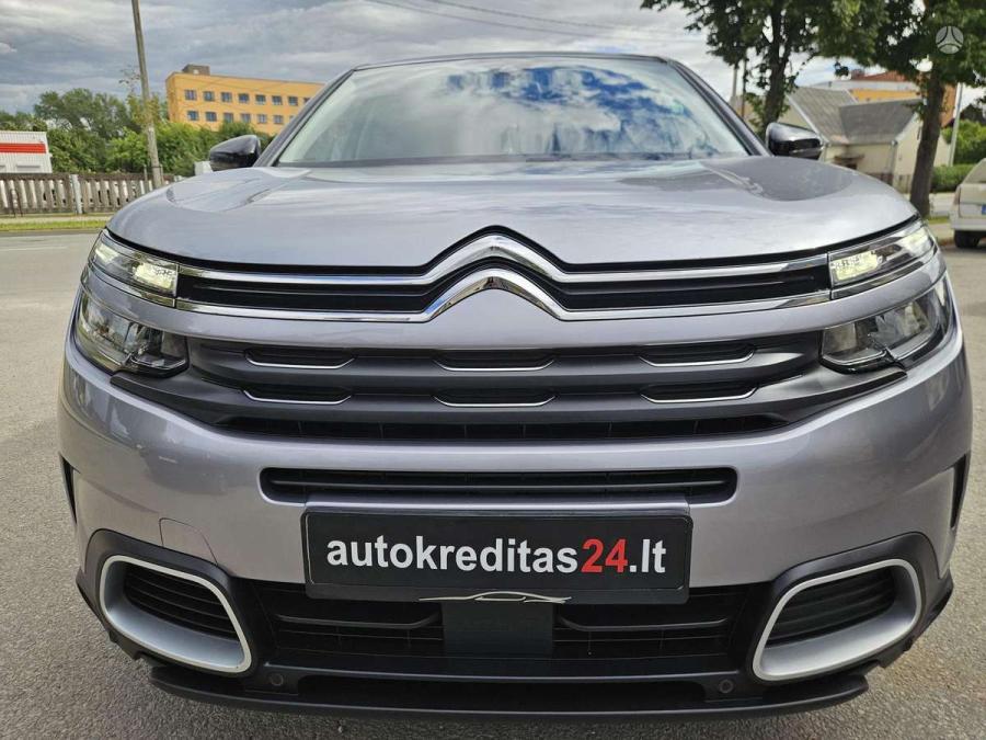 Grey Citroen C5 Aircross 2020 in Siauliai, with an engine capacity of 1.20 L and mileage of 136 thousand km for 11450 €, photo 3 on AUTOMOTO.COM.LV