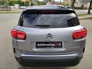 Grey Citroen C5 Aircross 2020 in Siauliai, with an engine capacity of 1.20 L and mileage of 136 thousand km for 11450 €, photo 11 on AUTOMOTO.COM.LV