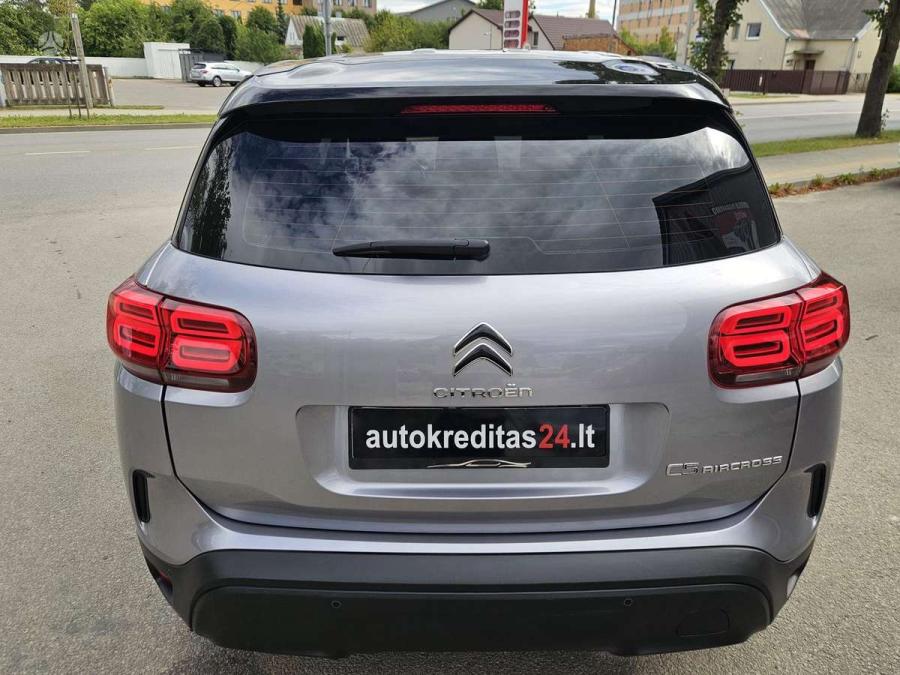 Grey Citroen C5 Aircross 2020 in Siauliai, with an engine capacity of 1.20 L and mileage of 136 thousand km for 11450 €, photo 11 on AUTOMOTO.COM.LV