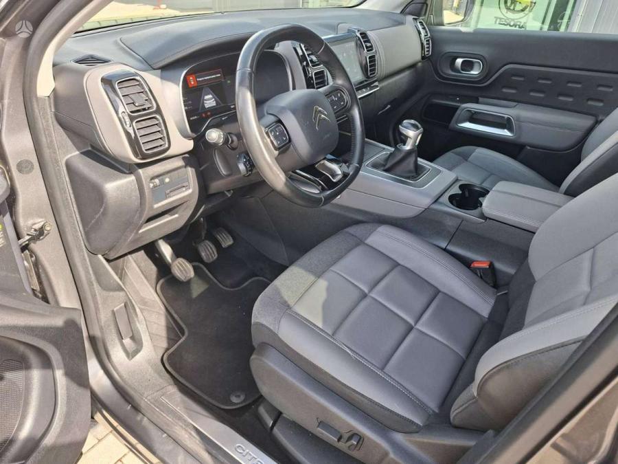Pelēks Citroen C5 Aircross 2020 Šauļi, ar dzinēja tilpumu 1.50 L un nobraukumu 121 tūkst. km par 12200 €, foto 12 vietnē AUTOMOTO.COM.LV