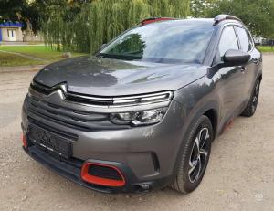 Pelēks Citroen C5 Aircross 2020 Šauļi, ar dzinēja tilpumu 1.20 L un nobraukumu 77 tūkst. km par 10900 €, foto  vietnē AUTOMOTO.COM.LV