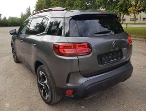 Pelēks Citroen C5 Aircross 2020 Šauļi, ar dzinēja tilpumu 1.20 L un nobraukumu 77 tūkst. km par 10900 €, foto 9 vietnē AUTOMOTO.COM.LV