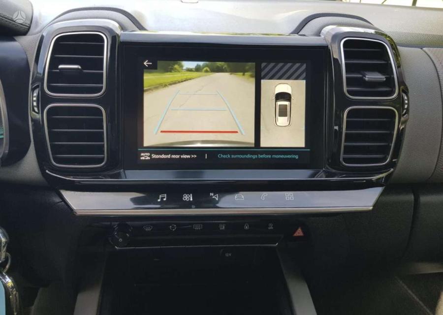 Pelēks Citroen C5 Aircross 2020 Šauļi, ar dzinēja tilpumu 1.20 L un nobraukumu 77 tūkst. km par 10900 €, foto 16 vietnē AUTOMOTO.COM.LV