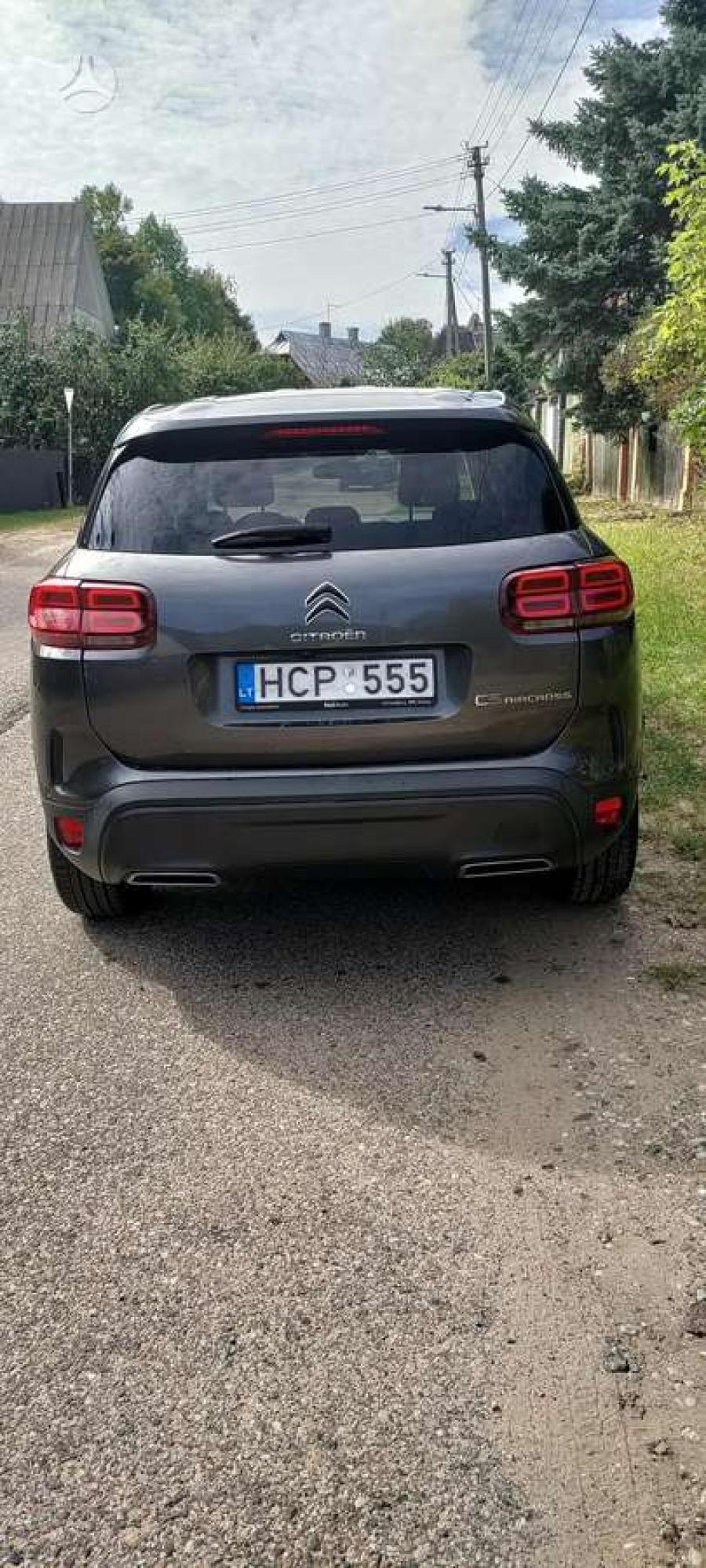 Серый Ситроен C5 Aircross 2020 в Вильнюс, объемом двигателя 1.50 л и пробегом 193 тыс. км за 12500 €, фото 5 на AUTOMOTO.COM.LV