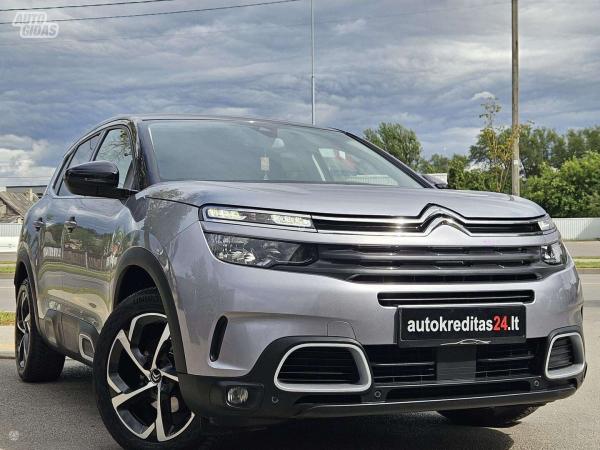 Pelēks Citroen C5 Aircross 2020 Šauļi, ar dzinēja tilpumu 1.20 L un nobraukumu 136 tūkst. km par 10950 €, foto  vietnē AUTOMOTO.COM.LV