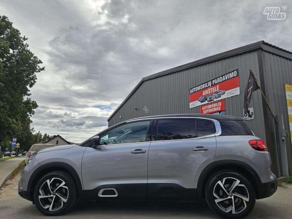Grey Citroen C5 Aircross 2020 in Siauliai, with an engine capacity of 1.20 L and mileage of 136 thousand km for 10950 €, photo 7 on AUTOMOTO.COM.LV