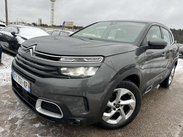 Pelēks Citroen C5 Aircross 2021 Viļņa, ar dzinēja tilpumu 1.50 L un nobraukumu 148 tūkst. km par 12462 €, foto 1 vietnē AUTOMOTO.COM.LV