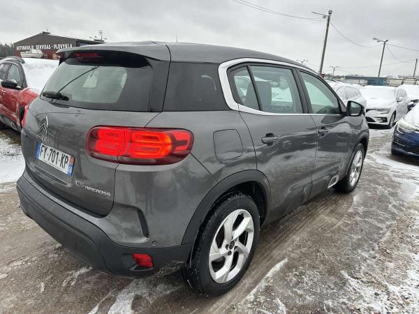 Grey Citroen C5 Aircross 2021 in Vilnius, with an engine capacity of 1.50 L and mileage of 148 thousand km for 12462 €, photo 6 on AUTOMOTO.COM.LV