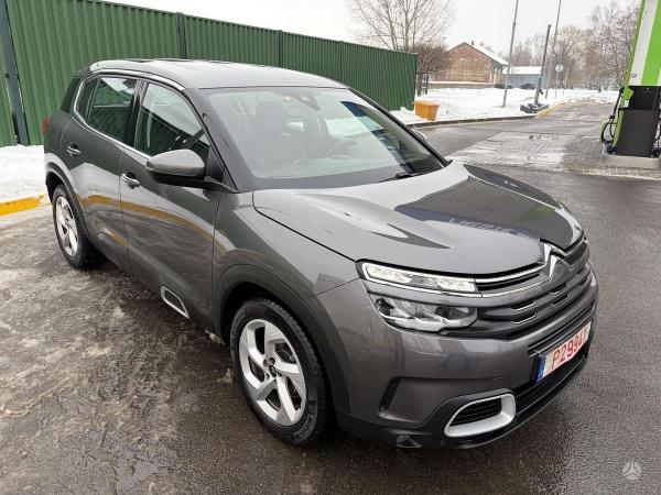 Grey Citroen C5 Aircross 2021 in Marijampole, with an engine capacity of 1.50 L and mileage of 202 thousand km for 13201 €, photo 5 on AUTOMOTO.COM.LV