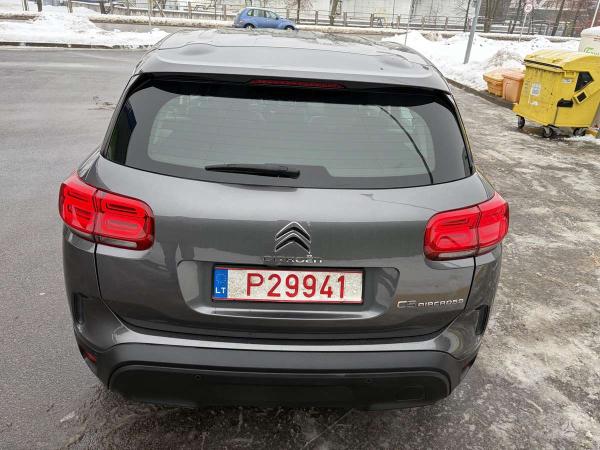 Grey Citroen C5 Aircross 2021 in Marijampole, with an engine capacity of 1.50 L and mileage of 202 thousand km for 13201 €, photo 7 on AUTOMOTO.COM.LV