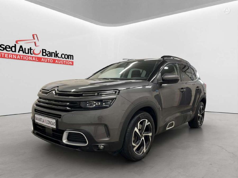 Серый Ситроен C5 Aircross 2021 в Вильнюс, объемом двигателя 1.60 л и пробегом 183 тыс. км за 14278 €, фото 1 на AUTOMOTO.COM.LV