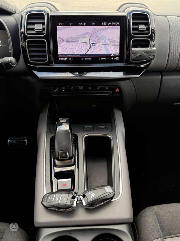 Pelēks Citroen C5 Aircross 2021 Viļņa, ar dzinēja tilpumu 1.50 L un nobraukumu 226 tūkst. km par 13500 €, foto 11 vietnē AUTOMOTO.COM.LV