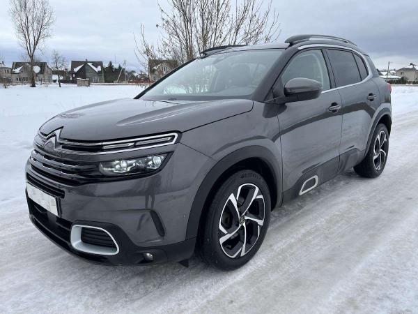 Grey Citroen C5 Aircross 2021 in Taurage, with an engine capacity of 1.50 L and mileage of 225 thousand km for 11700 €, photo 1 on AUTOMOTO.COM.LV