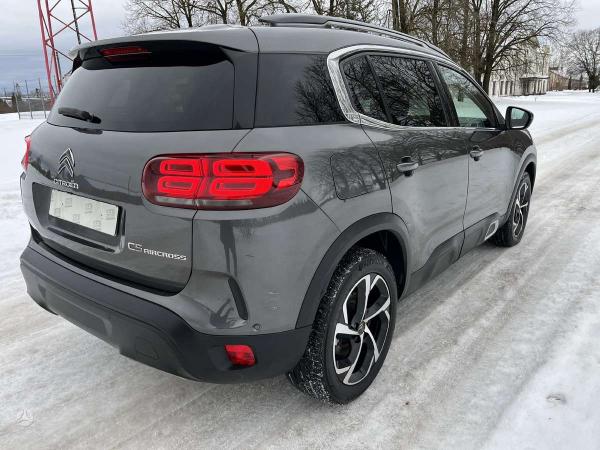 Grey Citroen C5 Aircross 2021 in Taurage, with an engine capacity of 1.50 L and mileage of 225 thousand km for 11700 €, photo 4 on AUTOMOTO.COM.LV