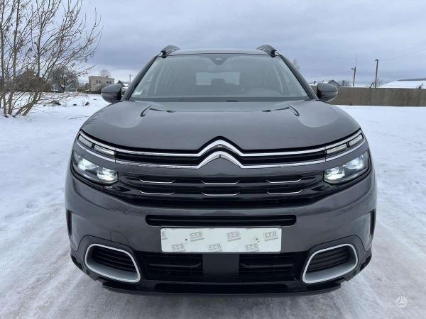 Grey Citroen C5 Aircross 2021 in Taurage, with an engine capacity of 1.50 L and mileage of 225 thousand km for 11700 €, photo 6 on AUTOMOTO.COM.LV