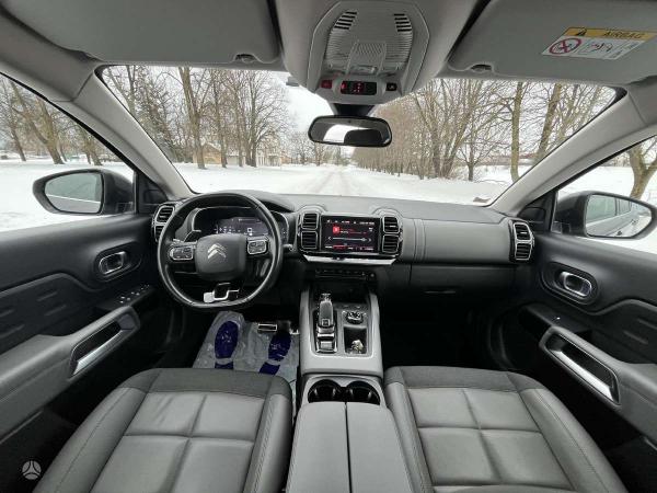 Grey Citroen C5 Aircross 2021 in Taurage, with an engine capacity of 1.50 L and mileage of 225 thousand km for 11700 €, photo 11 on AUTOMOTO.COM.LV
