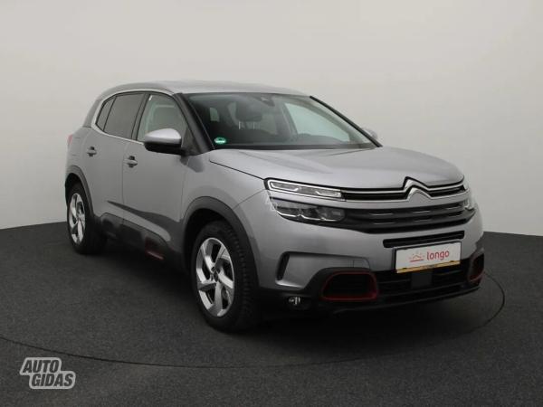 Grey Citroen C5 Aircross 2021 in Vilnius, with an engine capacity of 1.20 L and mileage of 133 thousand km for 13699 €, photo 10 on AUTOMOTO.COM.LV
