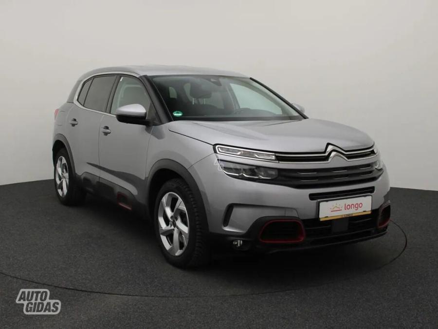 Grey Citroen C5 Aircross 2021 in Vilnius, with an engine capacity of 1.20 L and mileage of 133 thousand km for 13699 €, photo 11 on AUTOMOTO.COM.LV
