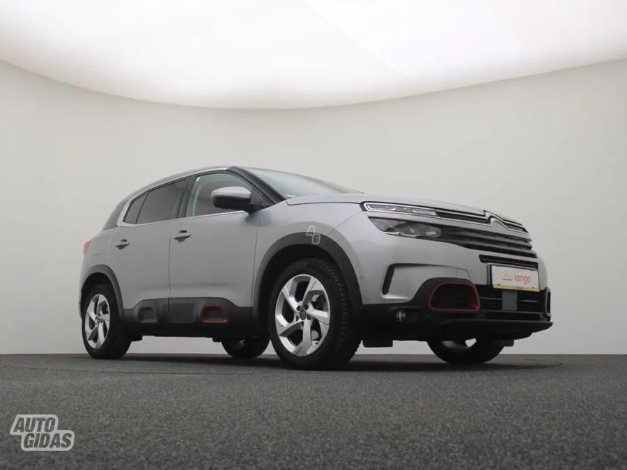 Grey Citroen C5 Aircross 2021 in Vilnius, with an engine capacity of 1.20 L and mileage of 133 thousand km for 13699 €, photo 12 on AUTOMOTO.COM.LV