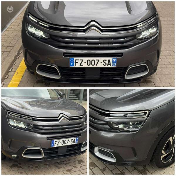 Grey Citroen C5 Aircross 2021 in Vilnius, with an engine capacity of 1.50 L and mileage of 300 thousand km for 9900 €, photo 9 on AUTOMOTO.COM.LV