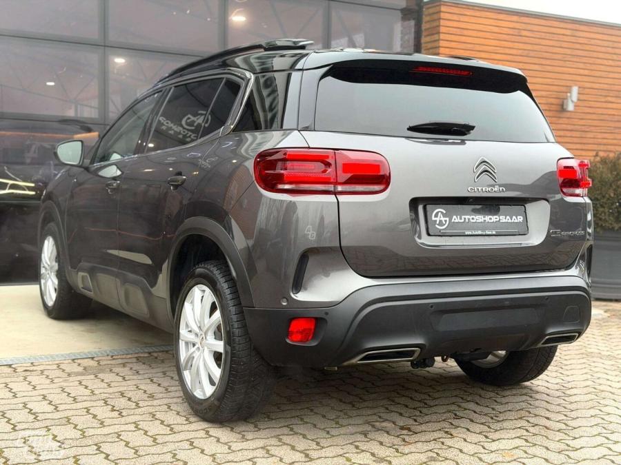 Grey Citroen C5 Aircross 2022 in Kaunas, with an engine capacity of 1.50 L and mileage of 42 thousand km for 23374 €, photo 8 on AUTOMOTO.COM.LV