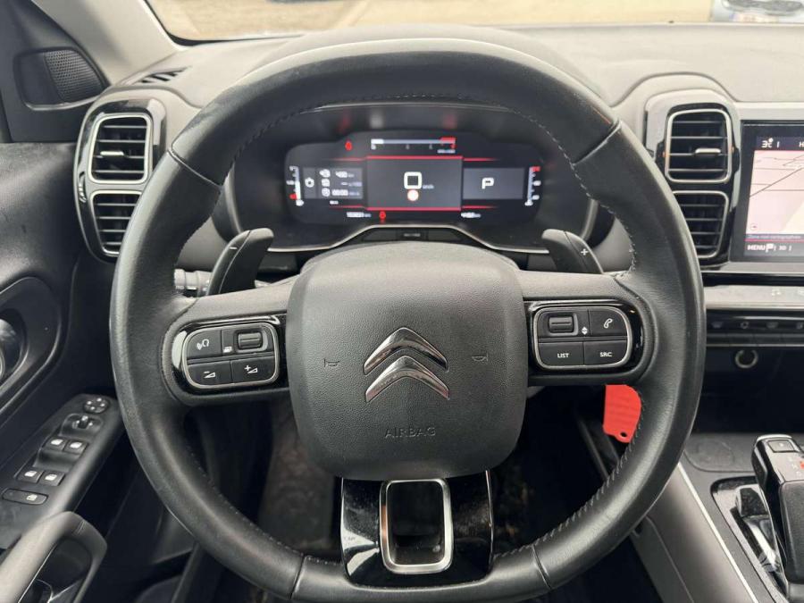 Grey Citroen C5 Aircross 2022 in Marijampole, with an engine capacity of 1.50 L and mileage of 154 thousand km for 15367 €, photo 12 on AUTOMOTO.COM.LV