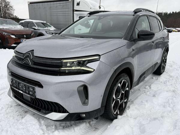 Grey Citroen C5 Aircross 2022 in Vilnius, with an engine capacity of 1.60 L and mileage of 115 thousand km for 18700 €, photo 1 on AUTOMOTO.COM.LV