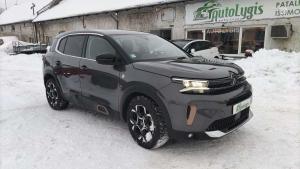 Pelēks Citroen C5 Aircross 2022 Klaipėda, ar dzinēja tilpumu 1.50 L un nobraukumu 166 tūkst. km par 18380 €, foto 5 vietnē AUTOMOTO.COM.LV