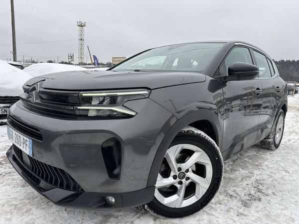 Pelēks Citroen C5 Aircross 2022 Viļņa, ar dzinēja tilpumu 1.50 L un nobraukumu 180 tūkst. km par 15124 €, foto 1 vietnē AUTOMOTO.COM.LV