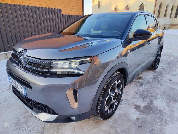Grey Citroen C5 Aircross 2022 in Marijampole, with an engine capacity of 1.50 L and mileage of 167 thousand km for 17176 €, photo 1 on AUTOMOTO.COM.LV